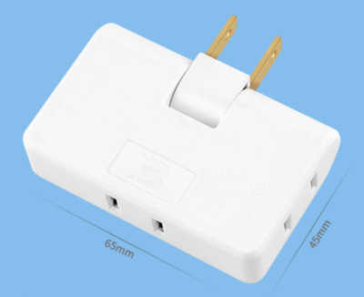 180 degrees Rotate Multi Plug Charger Socket Extender Splitter | eBay
