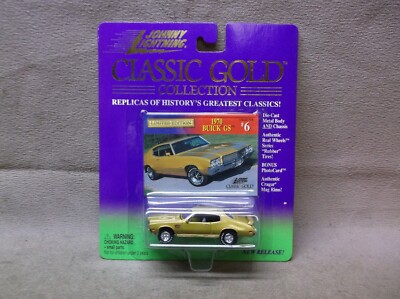 JL JOHNNY LIGHTNING 1999 CLASSIC GOLD GREEN 1970 BUICK GSX SKYLARK 455 ...