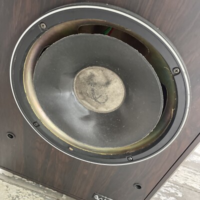 Infinity Studio Monitor 100 Vintage Speakers FOAM/dust Cap REPLACED ...