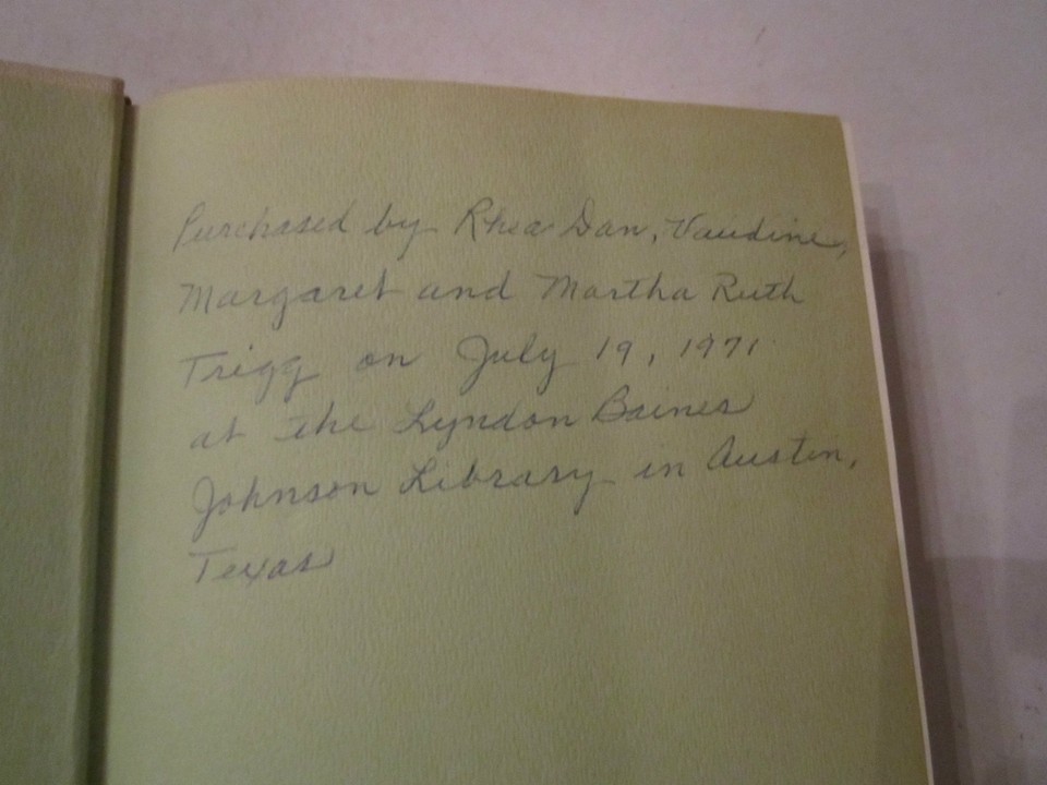 1970 LADY BIRD JOHNSON - A WHITE HOUSE DIARY - 1ST EDITION - WITH DUST ...