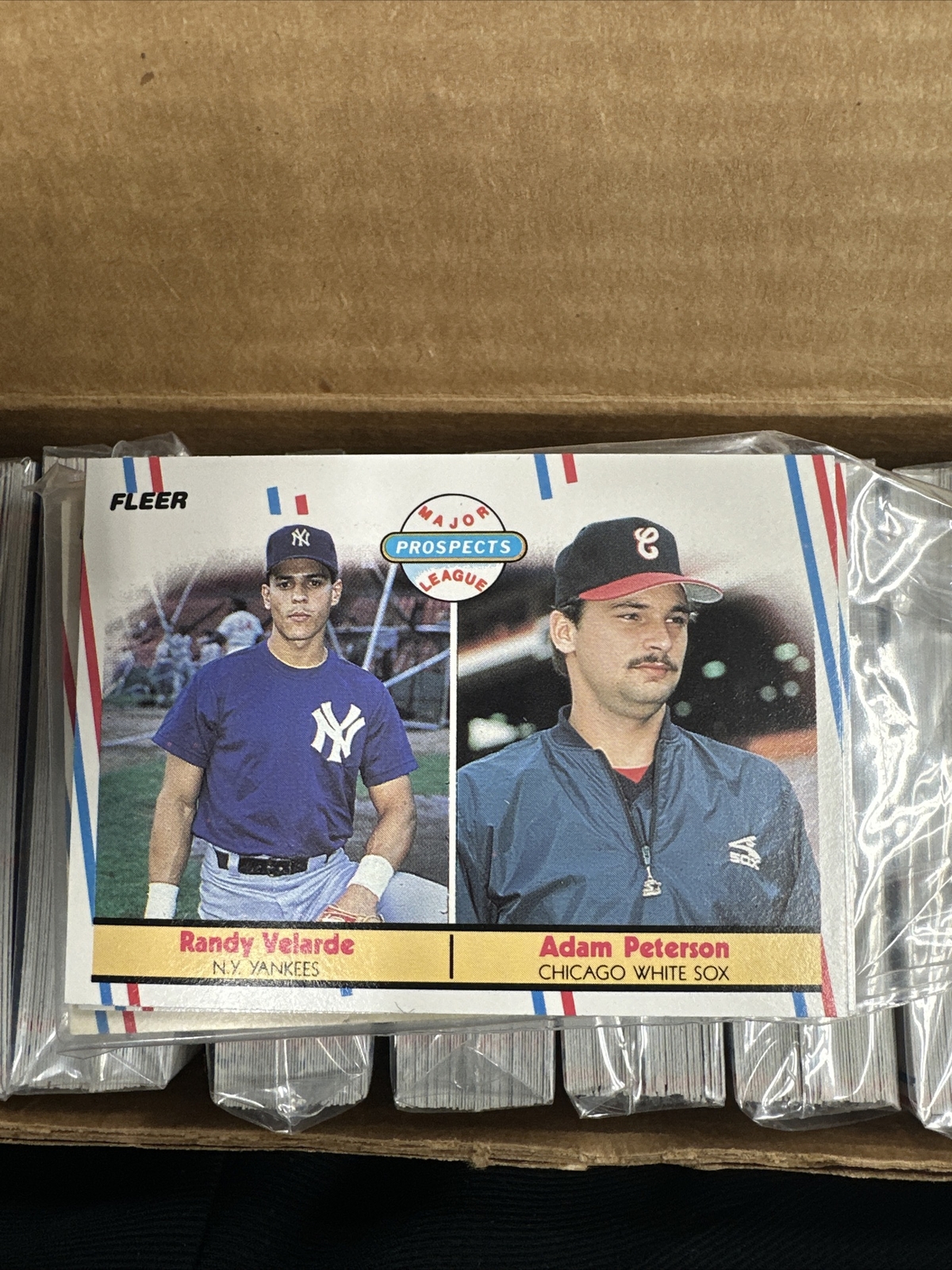 1988 Fleer #646 Randy Velarde Adam Peterson Rookie Card RC | eBay