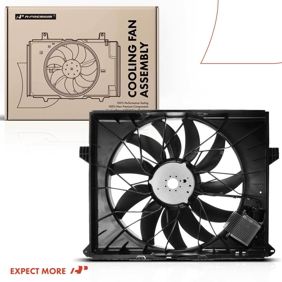 A-Premium Cooling Fan Assy for Mercedes GL MLSeries R320 X164 W164 W251 ...