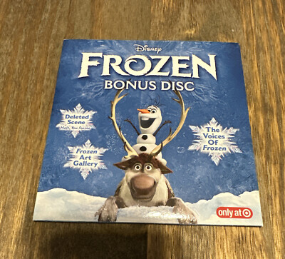 Disney Frozen Bonus Disc DVD New Sealed Free Shipping | eBay