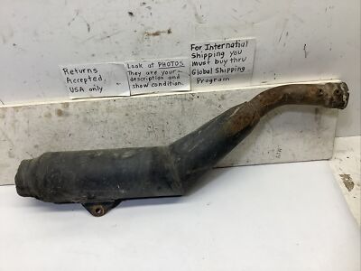 1982 Honda XL500R Exhaust Muffler Dented | eBay
