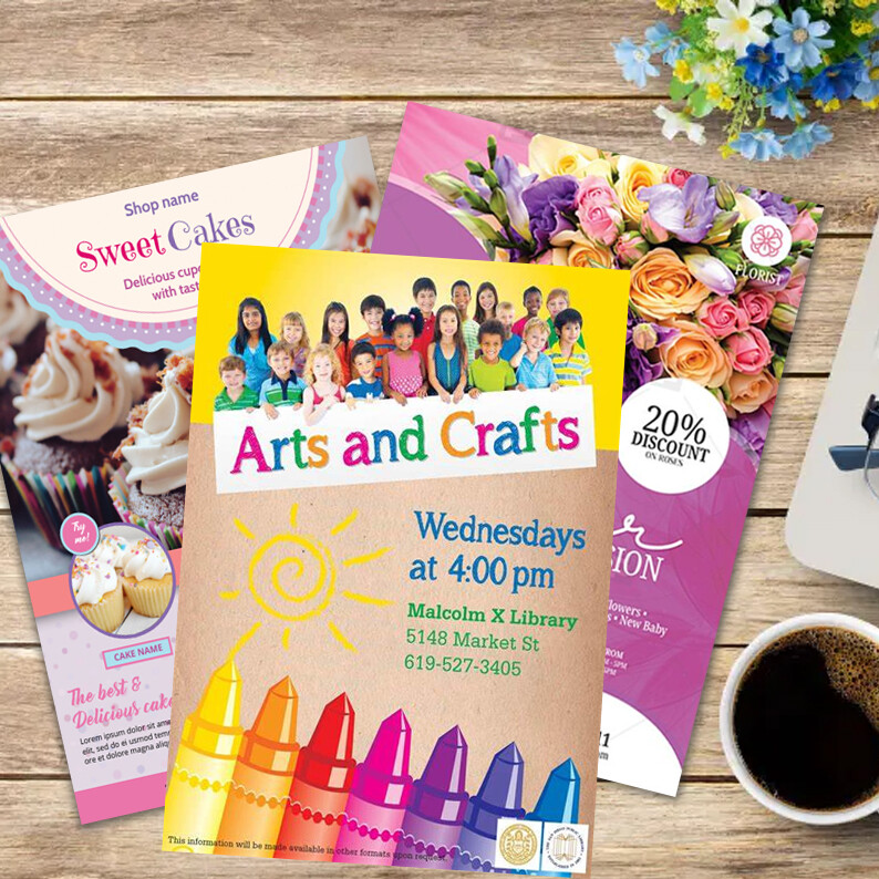 A6 Flyers Leaflets - Printed Full Colour - 150gsm Silk - A6 Flyer ...
