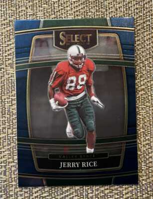 2022 Panini Select Draft Picks #53 Jerry Rice Blue | eBay