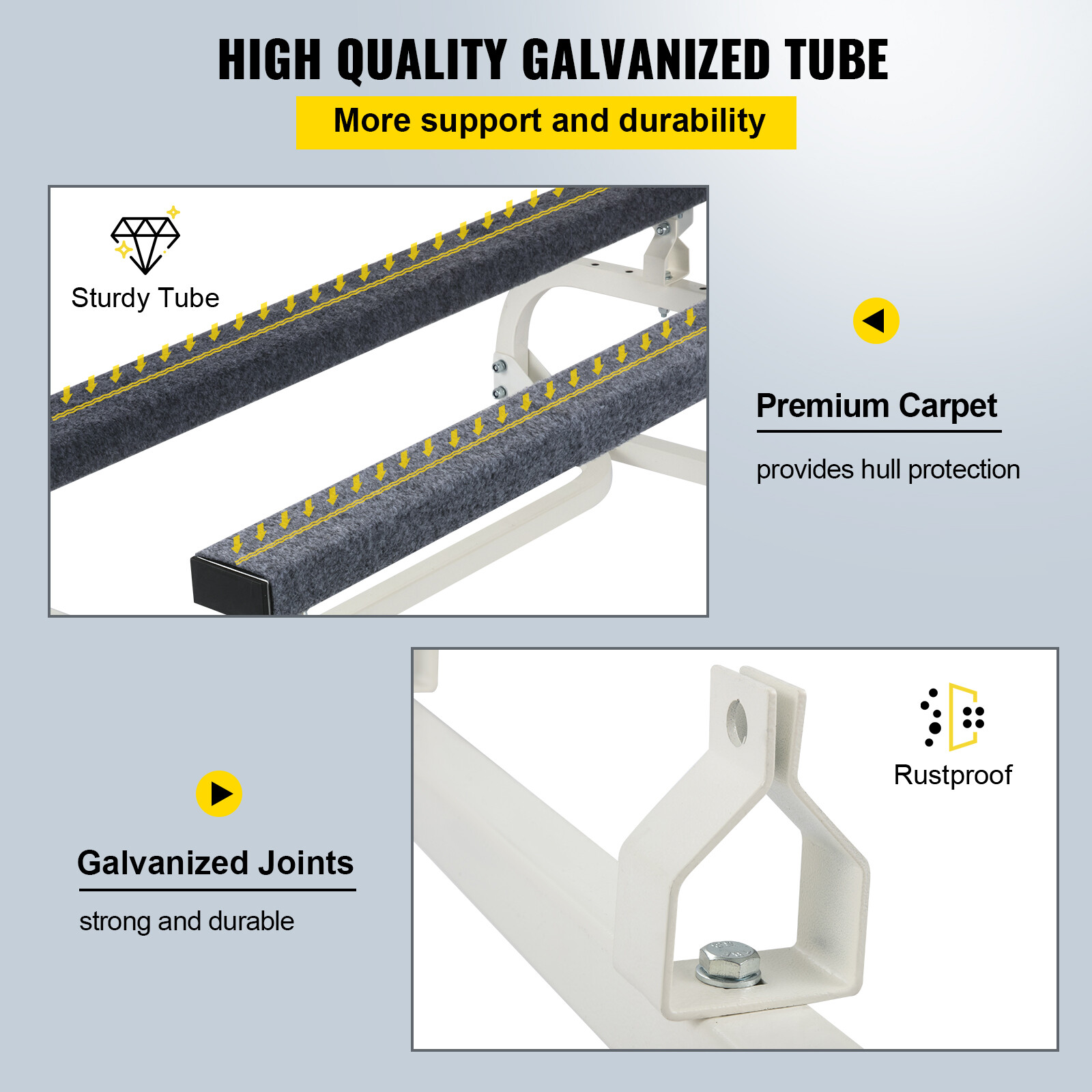 Watercraft PWC Dolly Boat Jet Ski Stand Storage Cart w/ 1000lbs ...