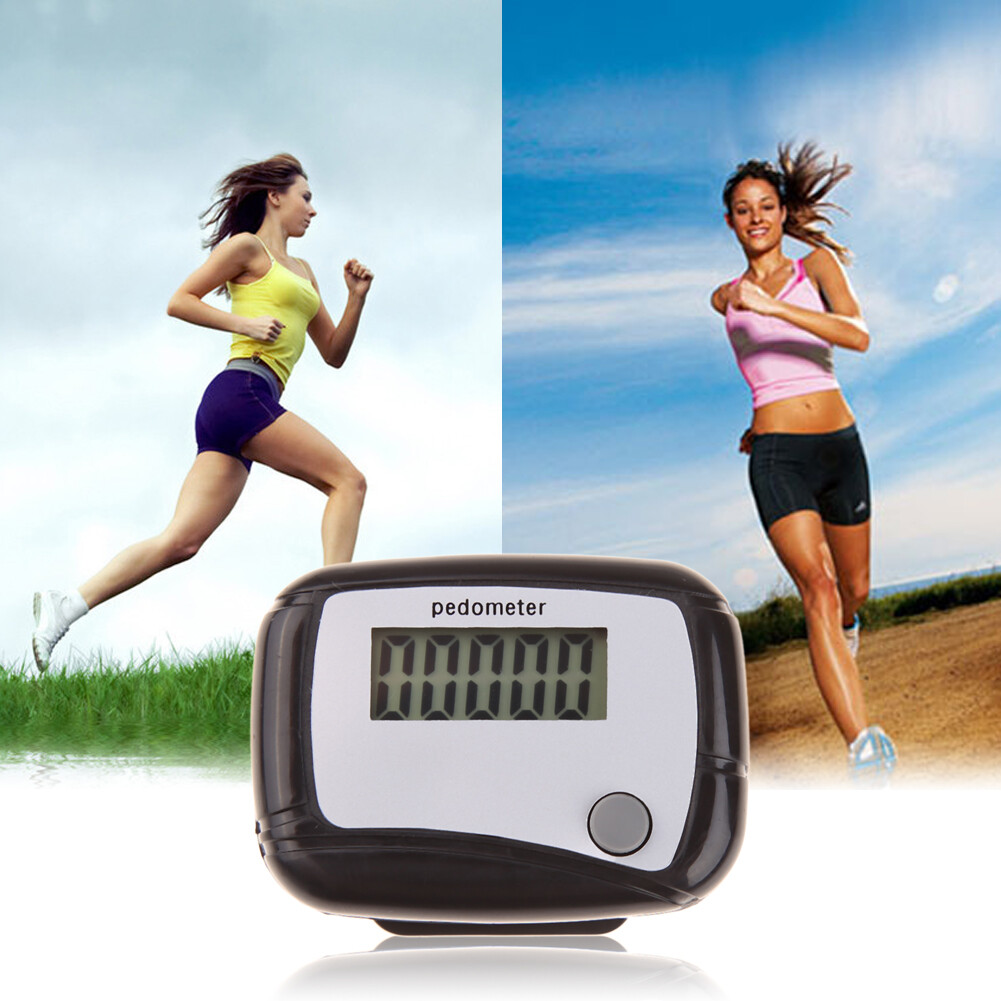 LCD Electronic Digital Pedometer Calories Walking Distance Movement Counter AU | eBay