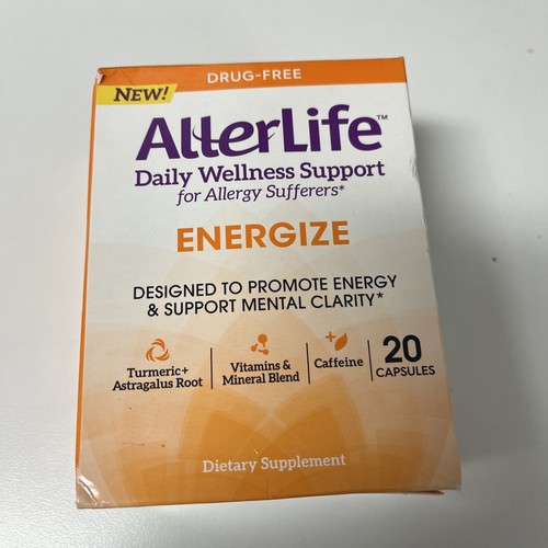 AllerLife Daily Wellness Energize Support Dietary Supplement Allergy ...