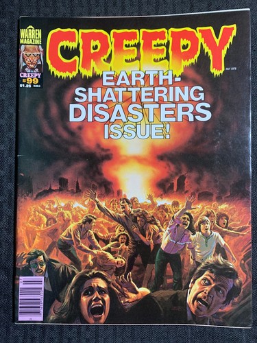 1978 CREEPY Warren Magazine #99 FN 6.0 Bob Larkin Cover / Alfredo ...