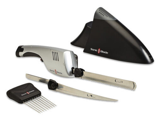 EMSON SONIC BLADE SERIES CORDLESS POWER KNIFE RECHARGEABLE BATTERY ...