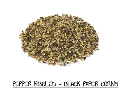 BULK 200 gram Pepper Kibbled - black pepper Corns - FREE POST | eBay ...
