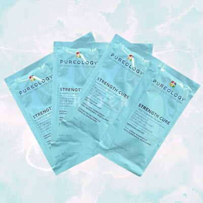 Pureology Strength Cure Sham&Cond Set Travel Size 10ml (CHOOSE YOURS ...