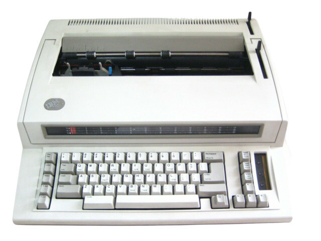 IBM Wheelwriter 2 Typewriter - 6781025 for sale online | eBay