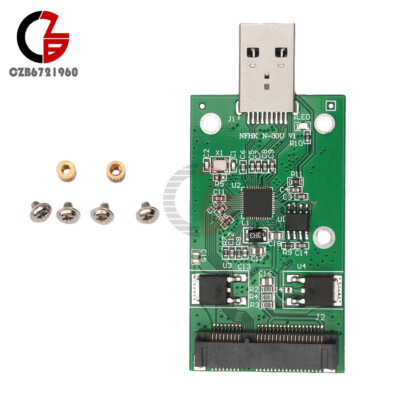 USB 3.0 to Mini PCIE mSATA SSD External mSATA to USB 3.0 SSD Convertor ...
