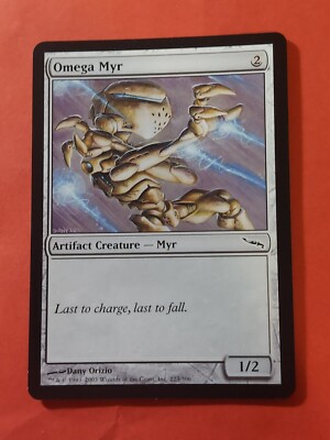 2003 Magic The Gathering Mirrodin #223 Omega Myr, C, NF, Arti. Crea ...