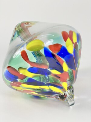 New Huta Szkla Rogi Huge Blown Ball/Top approx. 14" around | eBay