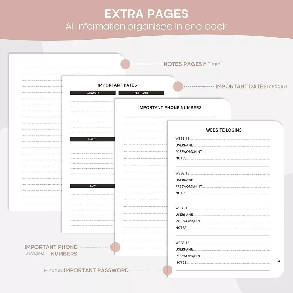 Address Book with Alphabetical Tabs Hardcover Address Book Large Print ...
