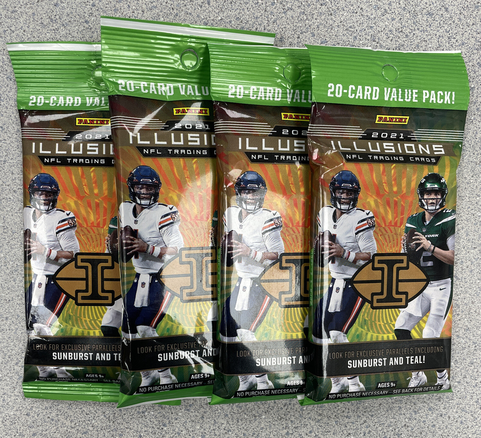 2021 Illusions NFL Football Fat Pack (Lot of 4) | eBay