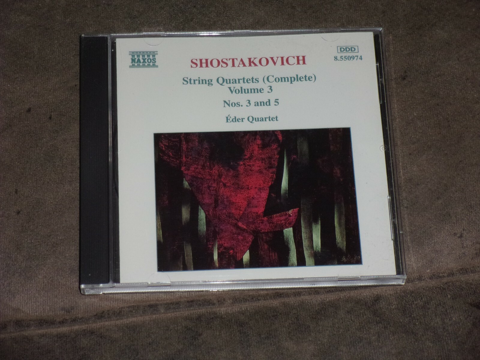 Éder Quartet Shostakovich String Quartets (Complete) Volume 3 (CD, 1995 ...