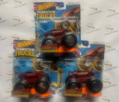Hot Wheels Monster Truck Corvette Cliff Starbird Monster Vette Lot 3 | eBay