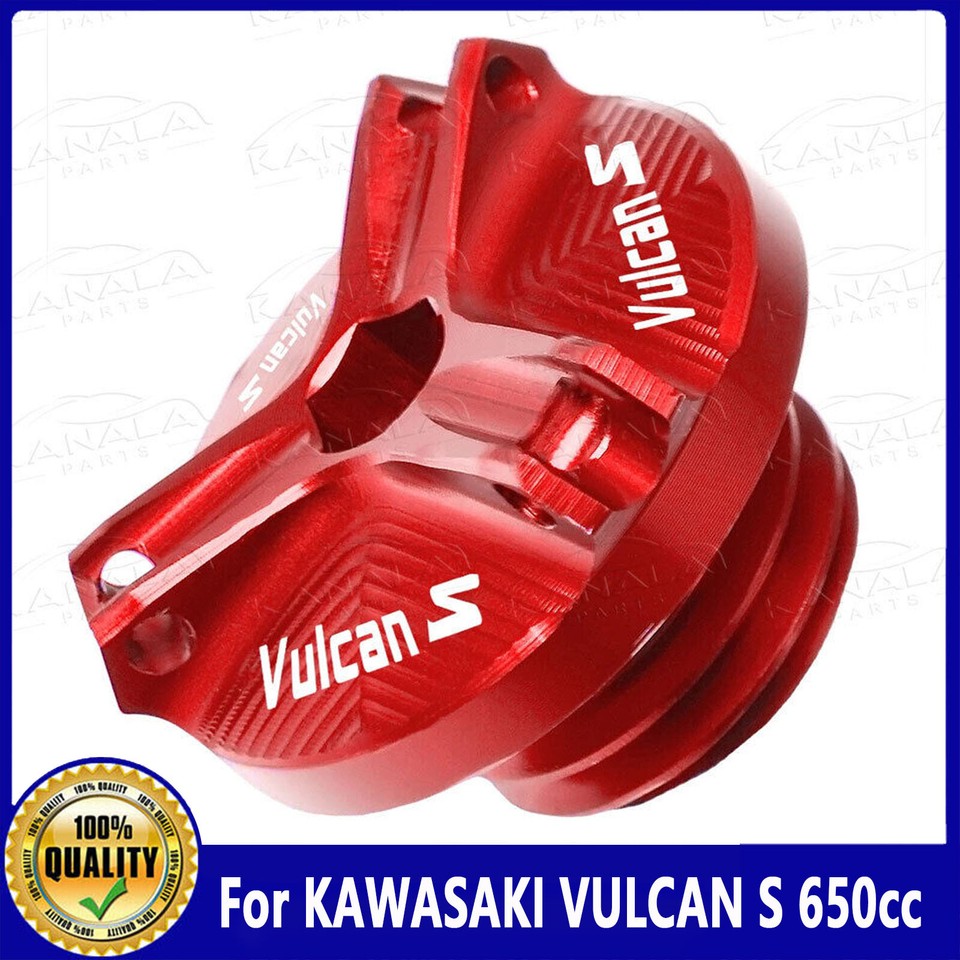 New For KAWASAKI VULCAN S 650cc CNC Oil Filler Cap Engine Plug Cover ...