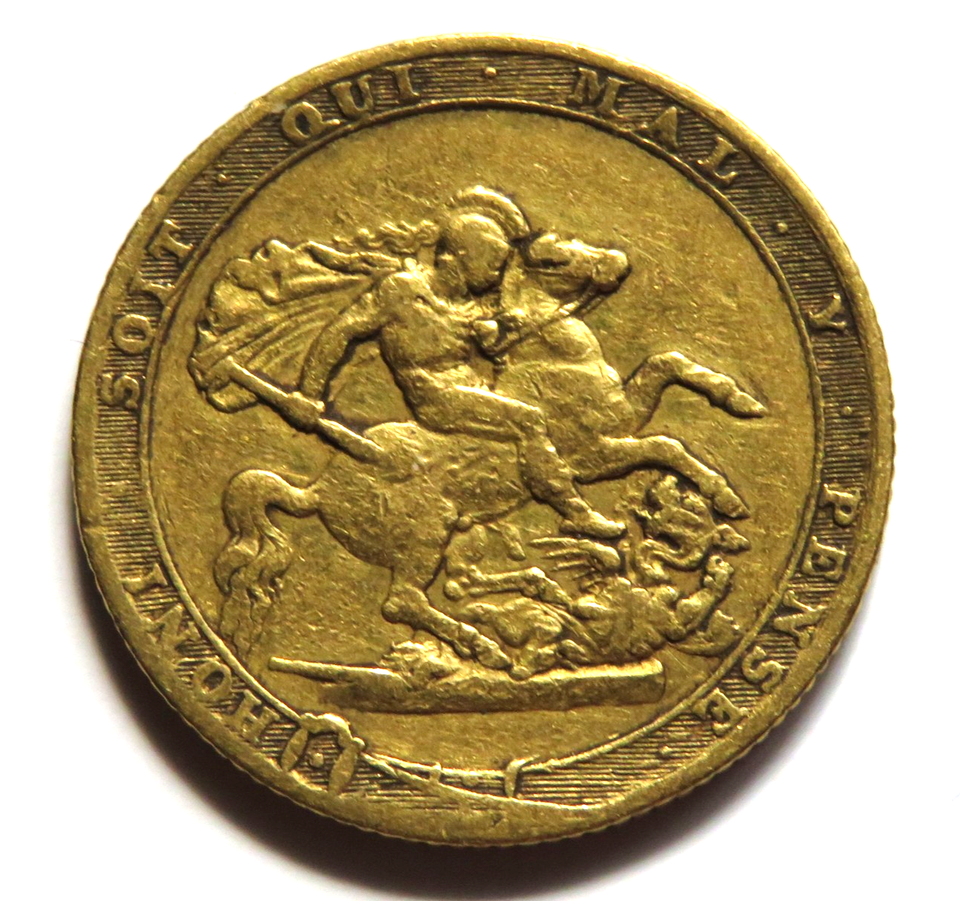 Great Britain. 1817 George 111 - Sovereign.. F+ - Trace Lustre | eBay