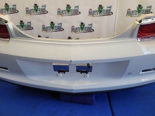 2010-2013 Chevrolet Camaro SS Rear Bumper Cover Park Assist Paint White ...