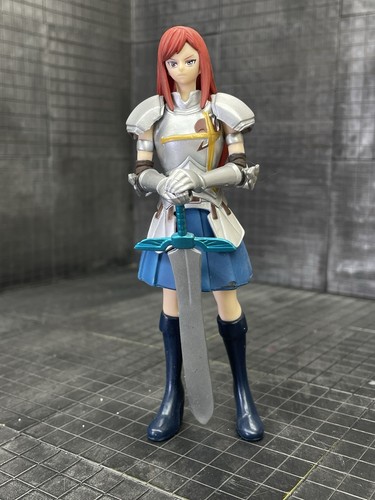 Fairy Tail Erza Scarlet 5.5" Anime Toy Action Figure | eBay