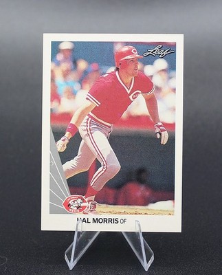 1990 Leaf #321 Hal Morris Cincinnati Reds BASEBALL Card | eBay