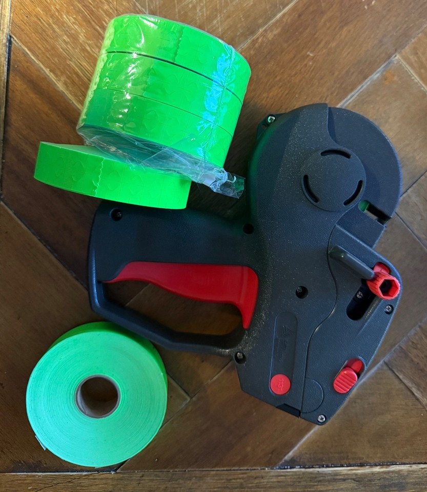 Uline Monarch Price Gun 1131 With 5 Rolls | eBay