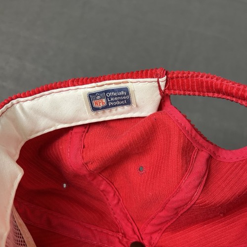 Vintage NFL Kansas City Chiefs Script Corduroy Hat Sports Specialties ...