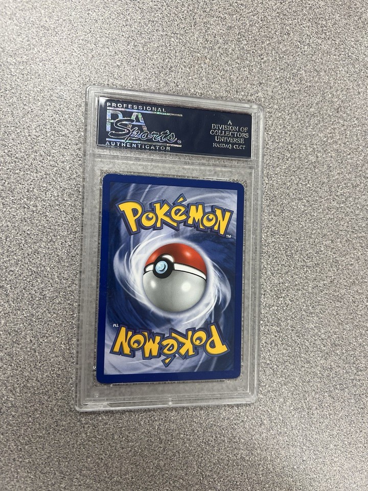 1999 Pokemon Base Set 1st Edition SHADOWLESS Gyarados Holo 6/102 PSA 8 ...