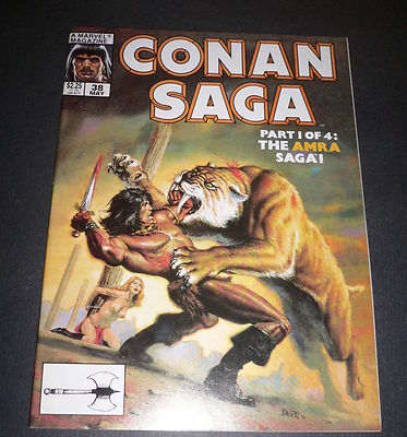 Conan Saga Vol 1 #38 Part 1 of 4 The Amra Saga Marvel Comics May 1990 ...
