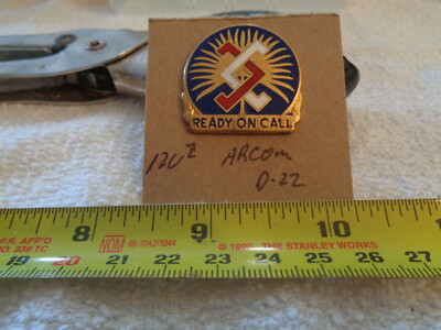 120th Army Reserve Command D-22 Unit Crest, DI, DUI (DRAW#R1) | eBay