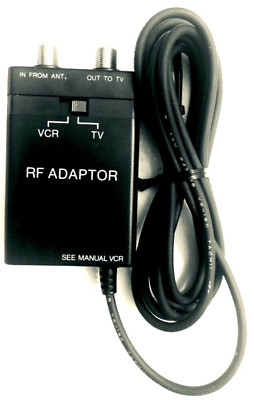 Panasonic PV-RF10 RF Adaptor / Modulator VCR to TV Switcher Cable DC 8V ...