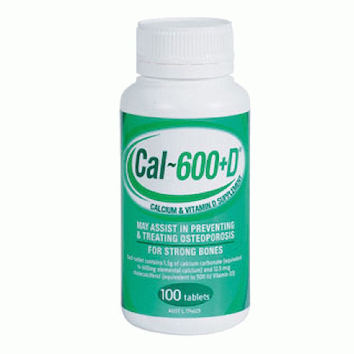 CAL-600+D TABLETS 100 CAL 600 + D - CAL-600/D TAB X (GENERIC FOR ...