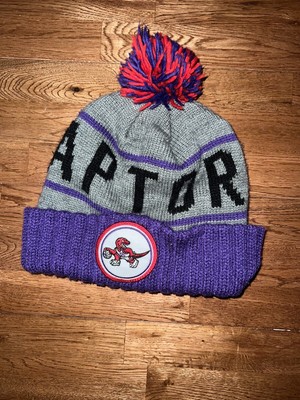 Toronto Raptors NBA Beanie Stocking Cap Mitchell & Ness 100% Acrylic ...