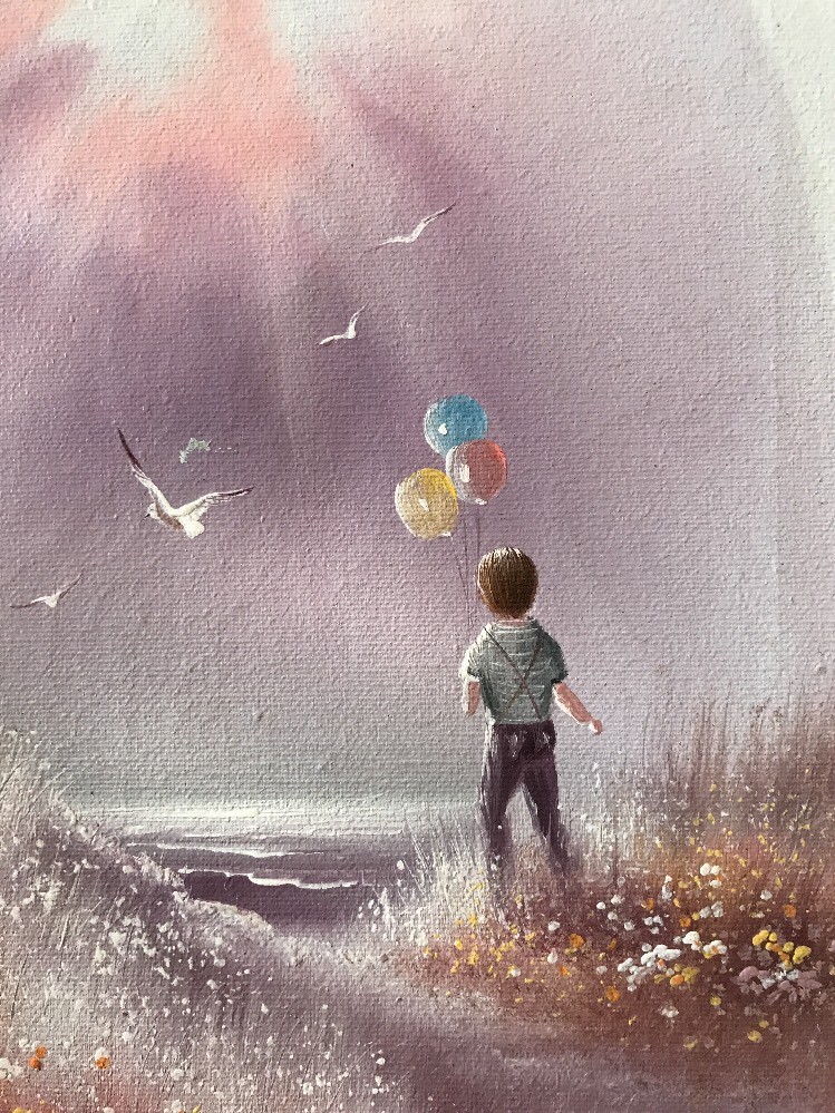 Oil On Canvas Seascape Painting By Philip Sandee 16" By 12" | eBay