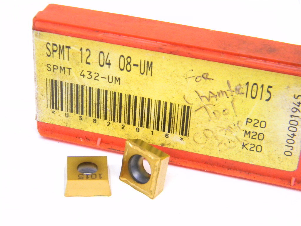 NEW SURPLUS 2PCS. SANDVIK SPMT 432-UM GRADE: 1015 CARBIDE INSERTS | eBay