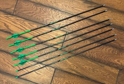 (7) Victory RIP XV Gamer V3 (.003) 5mm/.204 arrows, 300 Spine with SS ...