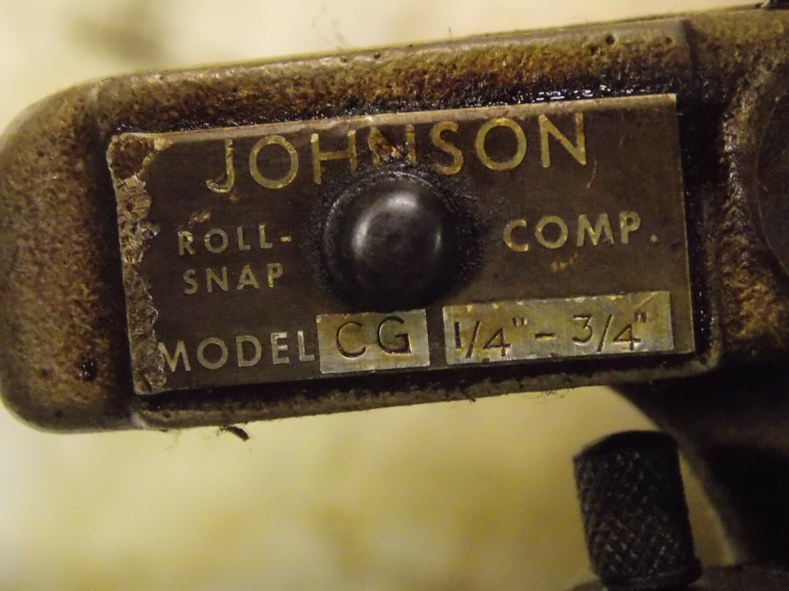 Johnson Tri Roll Thread Gage Roll Snap Inspection Comparator Model CG 1 ...