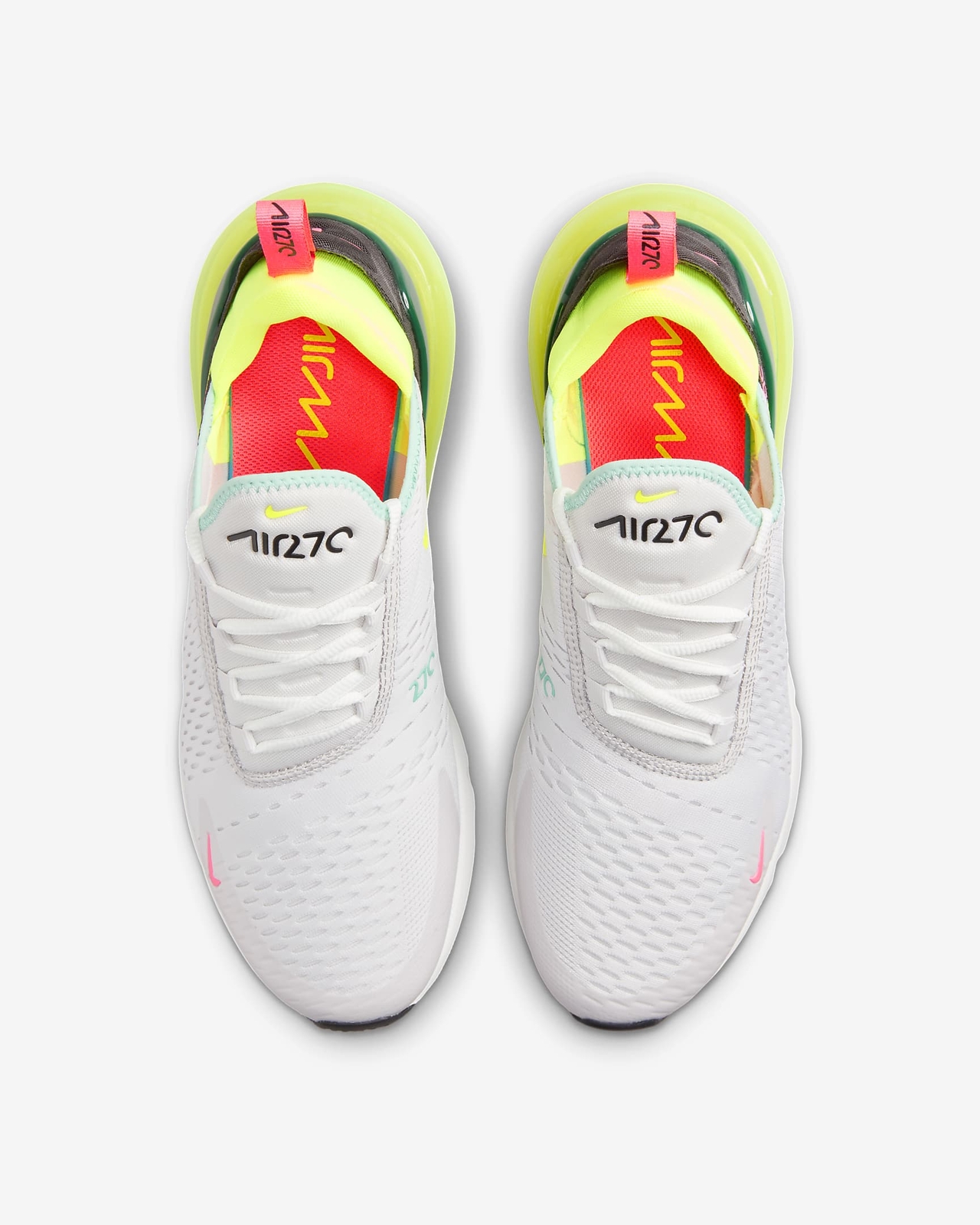 Nike Air Max 270 Vast Grey Volt Hot Lava Black FZ4132-001 sz 10.5 Men's ...