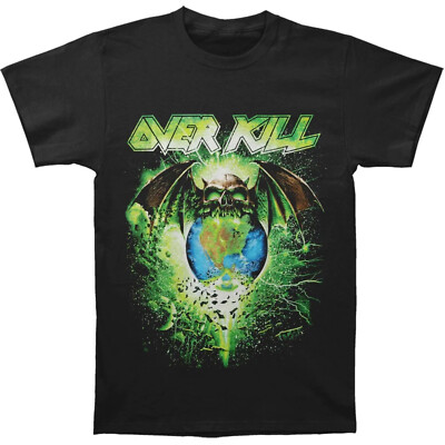 OVERKILL cd lgo CHALY EATS WORLD Official SHIRT SM OOP New feel the ...