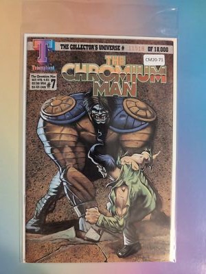 THE CHROMIUM MAN #7 HIGH GRADE TRIUMPHANT COMIC BOOK CM20-71 | eBay