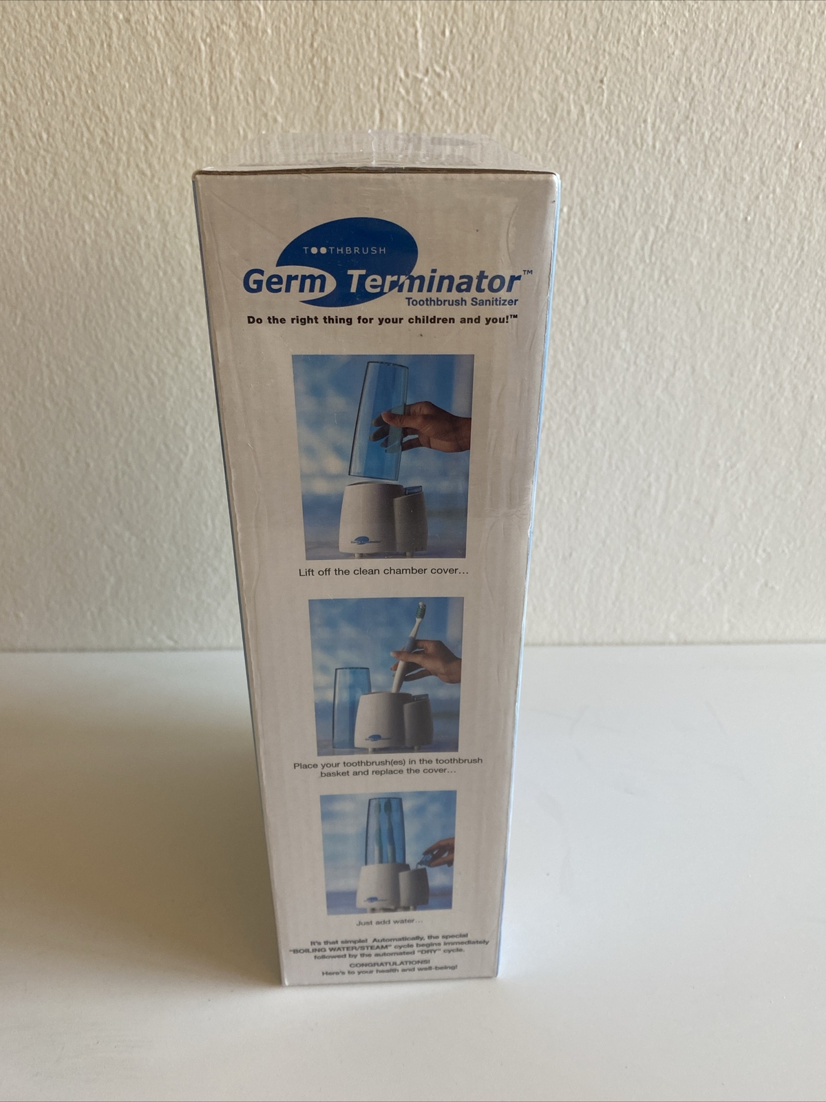 Germ Terminator Toothbrush Steam Sanitizer GT100 Factory for sale ...