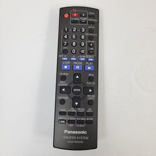 Remote Control Panasonic N2QAYB000083 DVD CD Home Theater OEM Original ...