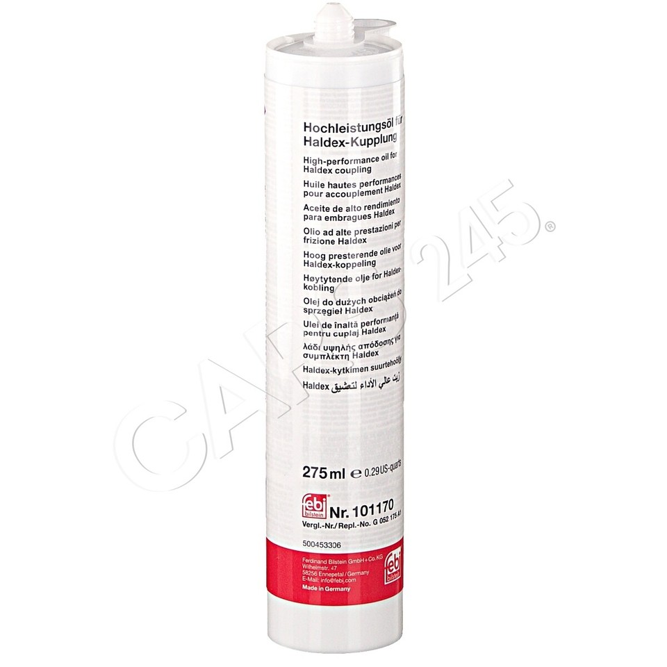 FEBI Haldex Coupling Oil Yellow For VW AUDI SEAT SKODA MAN Bora Sharan ...