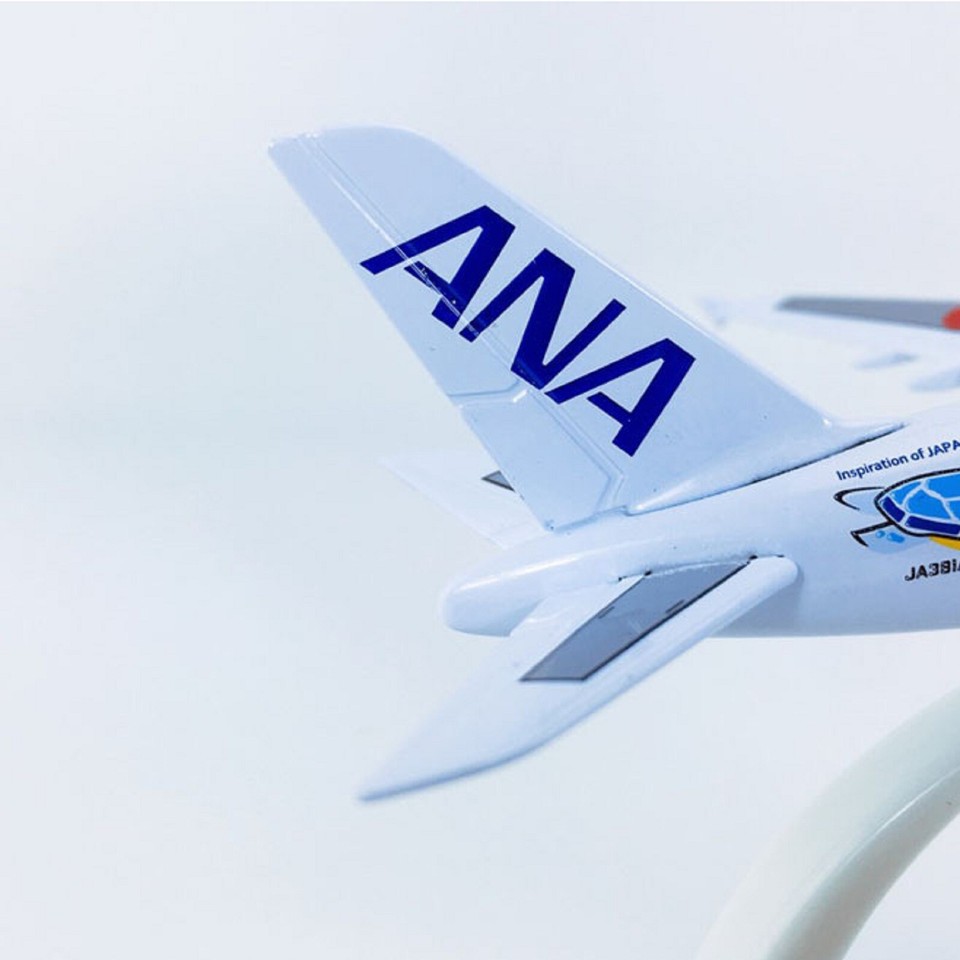 1/500 15cm Aircraft ANA Sea Turtle Painting A380 Alloy Simulation Plane ...