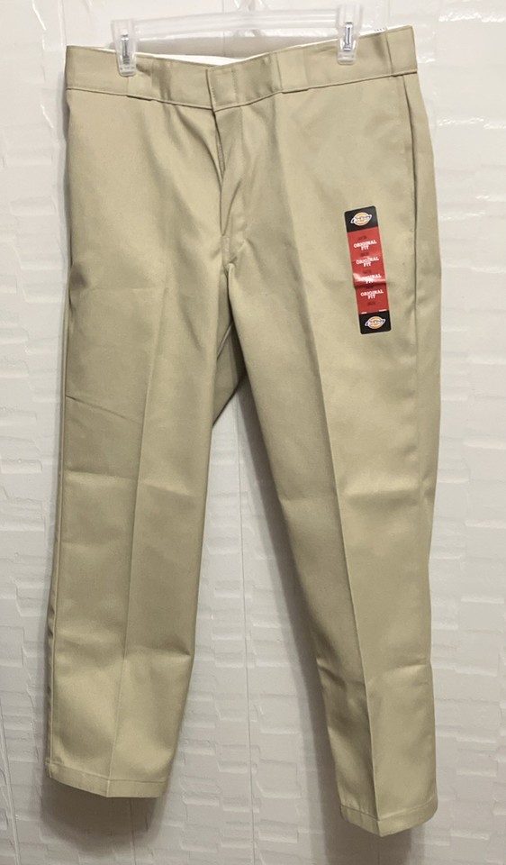 Dickies Men's 874 Pants Work School Uniform Straight Leg ~ Original Fit ...